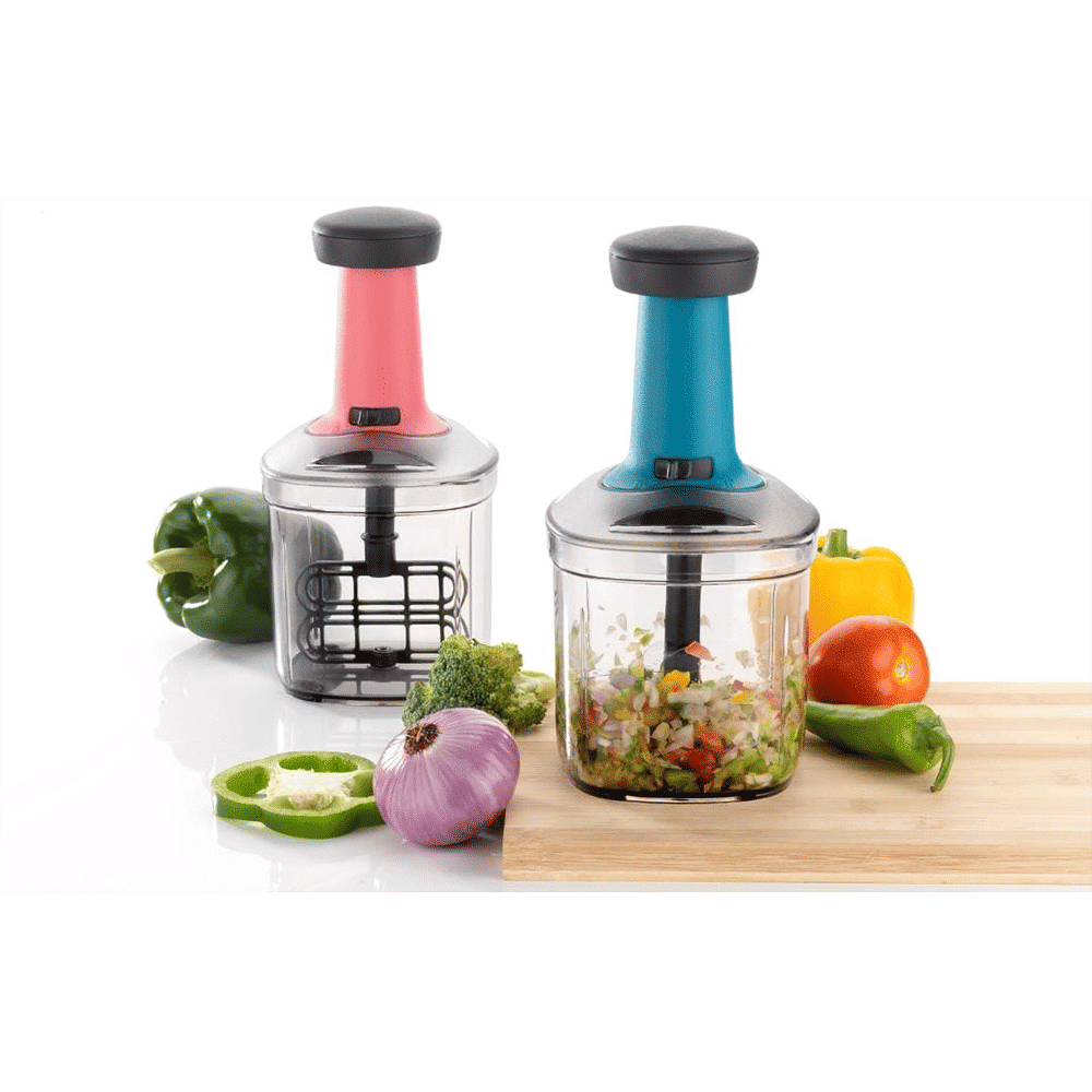 Buy MILCENT Big Vegetable Chopper with 5 Blades (Pink) Online - Croma