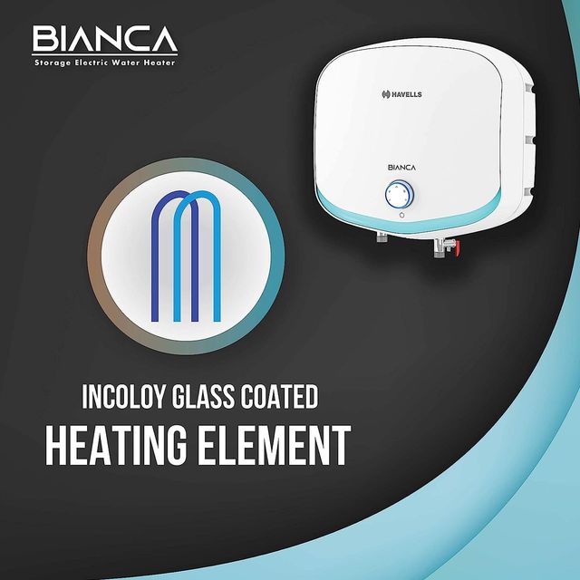 Buy HAVELLS Bianca 6 Litres 5 Star Vertical Storage Water Geyser with ...