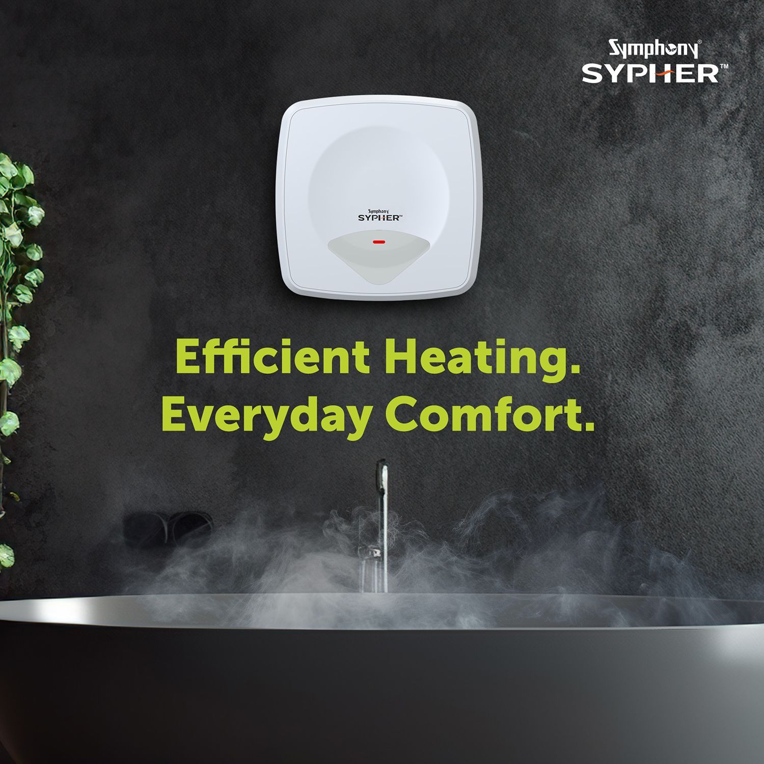 Buy Symphony Sypher 10 Litre 5 Star Vertical Storage Geyser with Safety ...