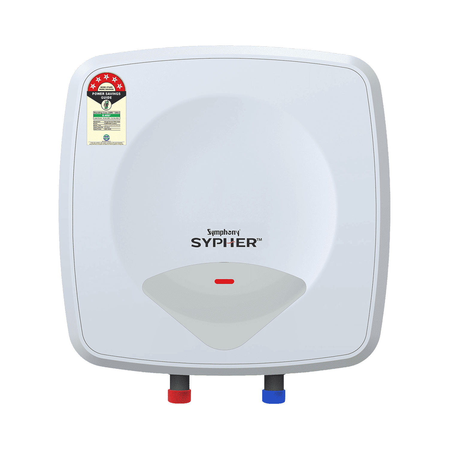 Buy Symphony Sypher 25 Litre 5 Star Vertical Storage Geyser with Safety ...