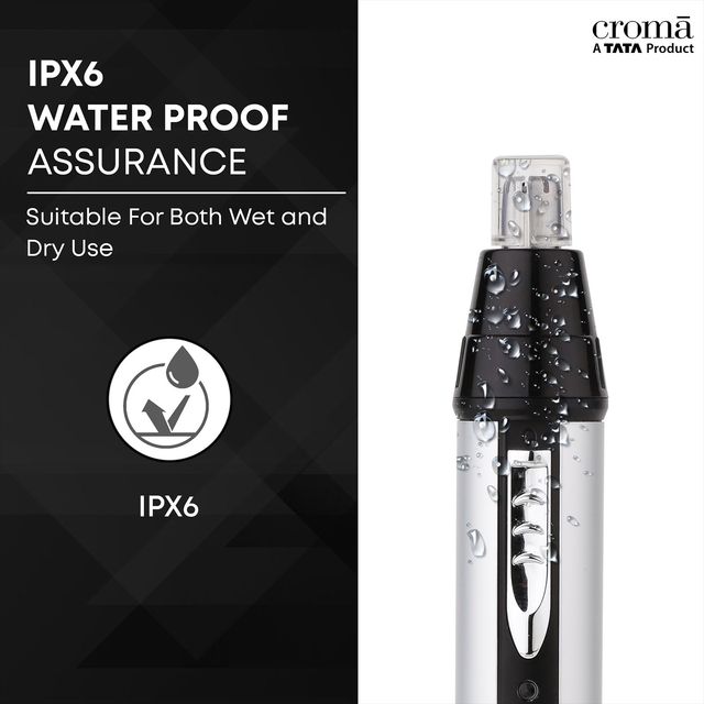 Buy Croma 4-in-1 Rechargeable Cordless Grooming Kit for Nose, Ear ...