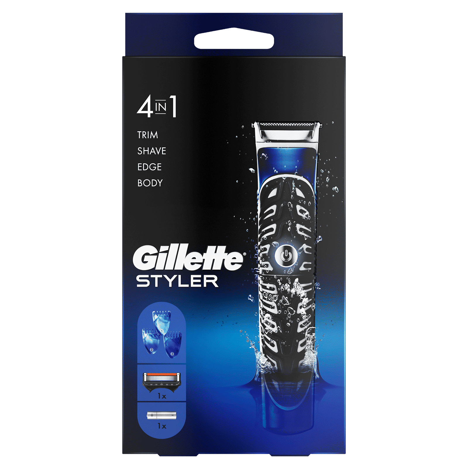 Buy Gillete ProGlide Styler 4-in-1 Cordless Multipurpose Trimmer for ...