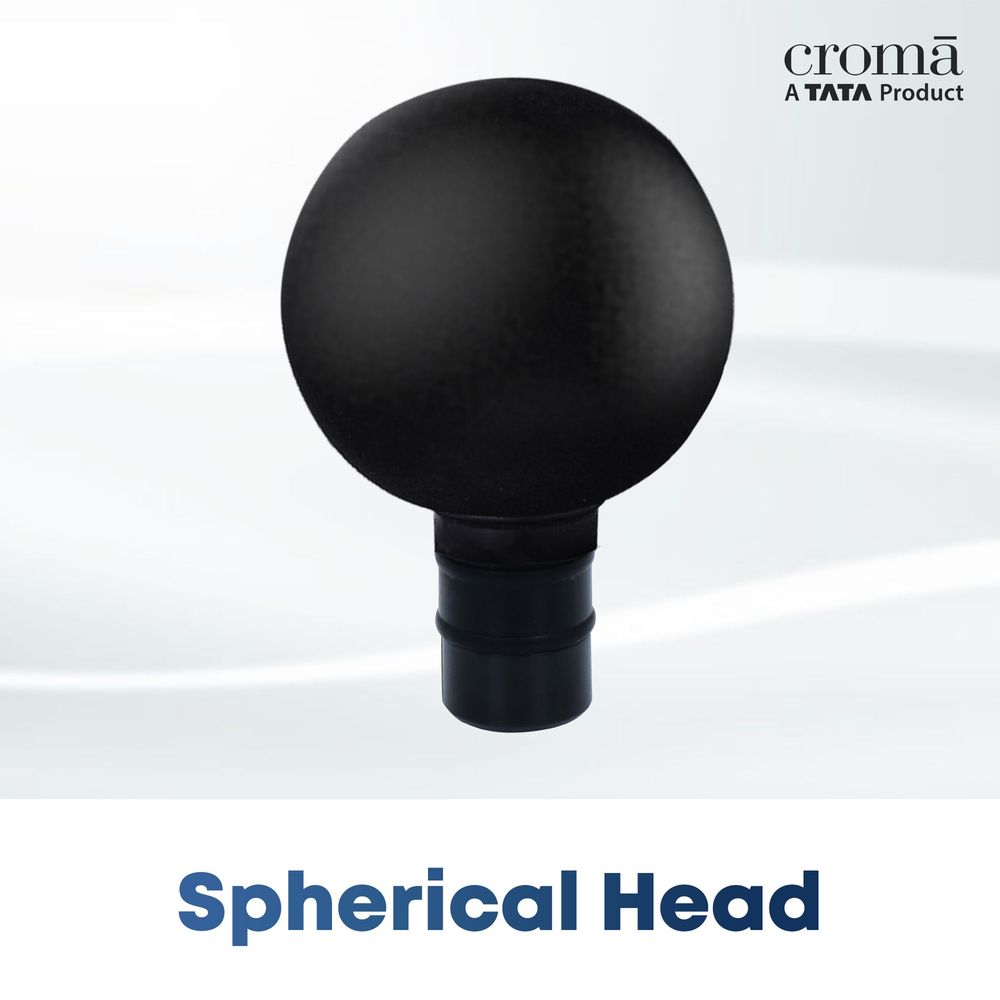 Buy Croma Full Body Mini Massager Gun (4 Speed settings, Dark Blue ...