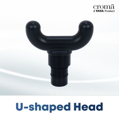 Buy Croma Full Body Mini Massager Gun (4 Speed settings, Dark Blue ...