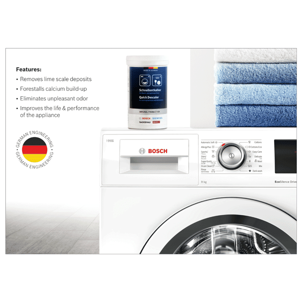 Buy Bosch Quick Descaler for Washing Machines and Dishwasher ( 250 gms ...