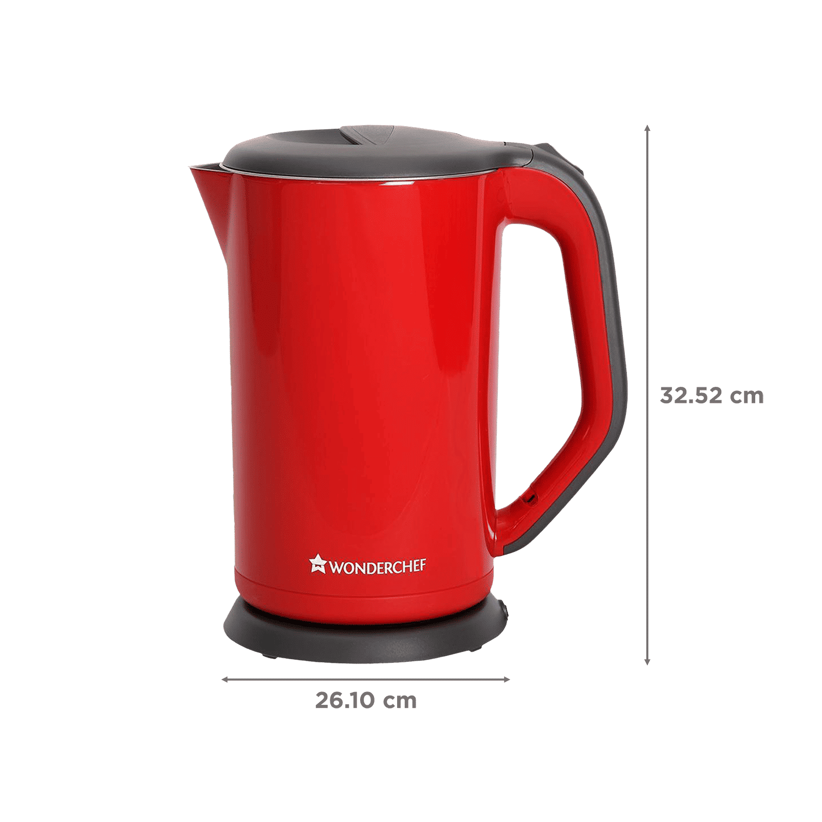 Buy WONDERCHEF Crimson Edge 1800 Watt 1.7 Litre Electric Kettle with ...