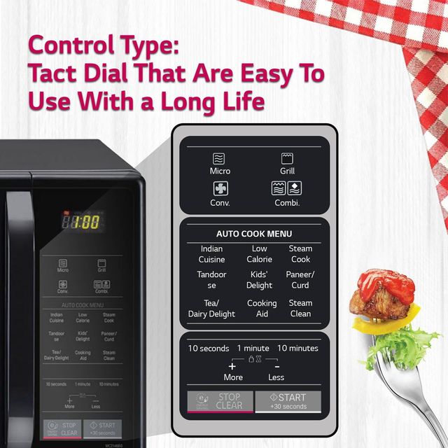 Buy LG 21L Convection Microwave Oven with Intellowave Technology ...