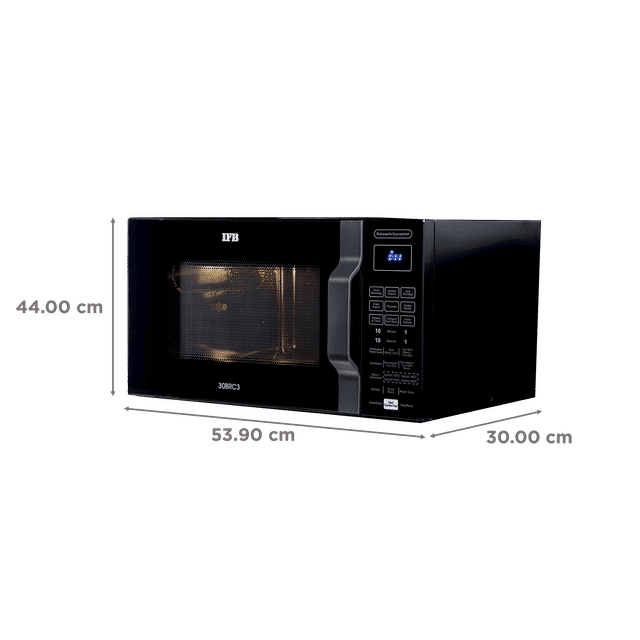 Buy IFB 30L Convection Microwave Oven with 101 Autocook Menus (30BRC3 ...