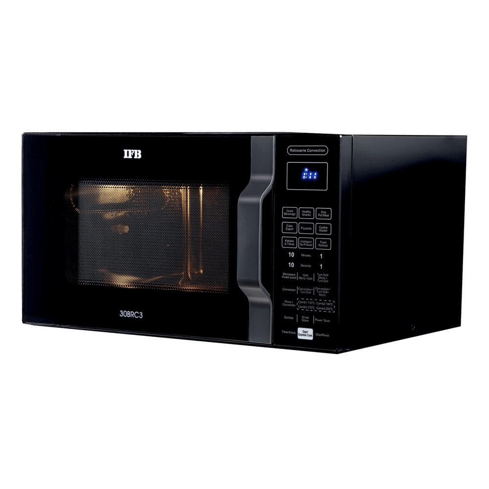 Buy IFB 30L Convection Microwave Oven with 101 Autocook Menus (30BRC3 ...