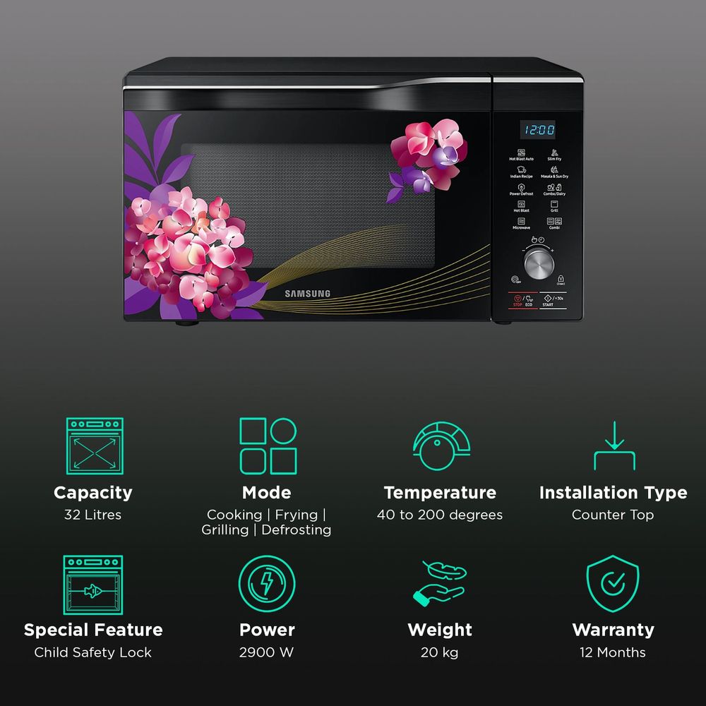 Buy SAMSUNG 32 L Convection Microwave Oven with ECO Mode (MC32K7056CH ...