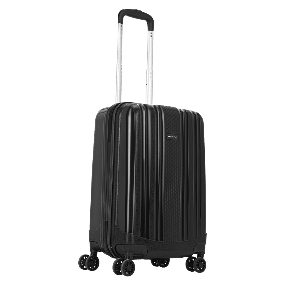 Buy ARISTOCRAT Fronx Polypropylene Trolley Bag (8 Wheels, FRONXS55JBK ...