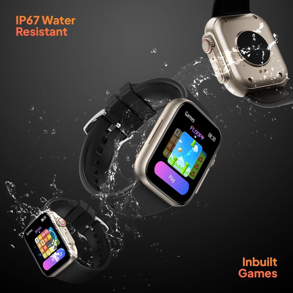 Buy FIRE-BOLTT Gladiator Smartwatch with Bluetooth Calling (49.7mm HD ...