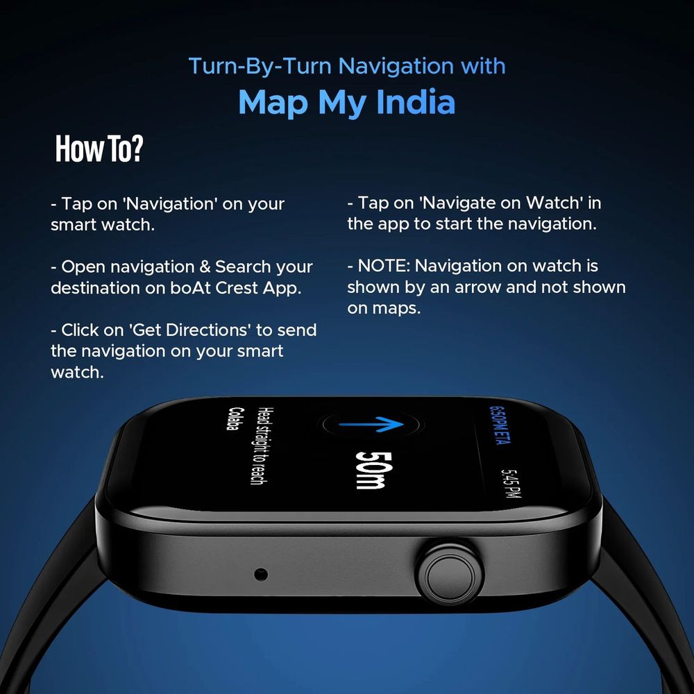 Buy boAt Wave Astra 3 Smartwatch with Bluetooth Calling (46.4mm HD ...