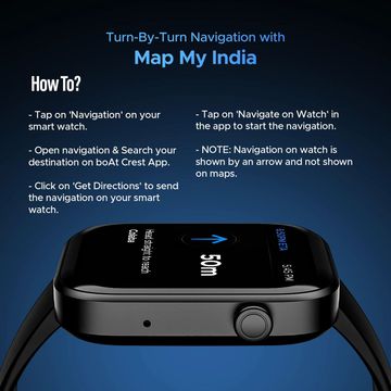 Buy boAt Wave Astra 3 Smartwatch with Bluetooth Calling (46.4mm HD ...