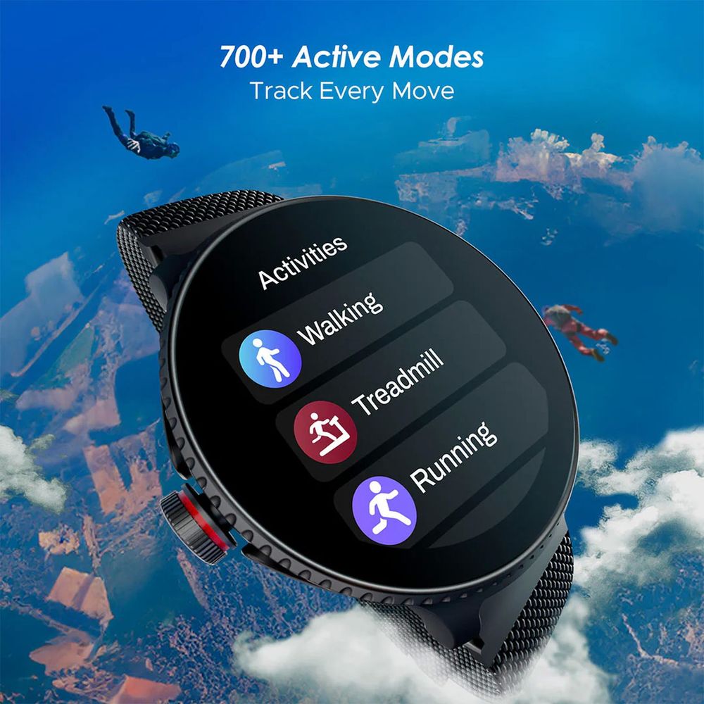 Buy boAt Lunar Discovery Smartwatch with Bluetooth Calling (35mm HD ...